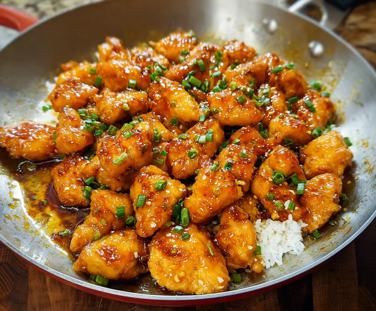 Easy Chinese Honey Garlic Chicken