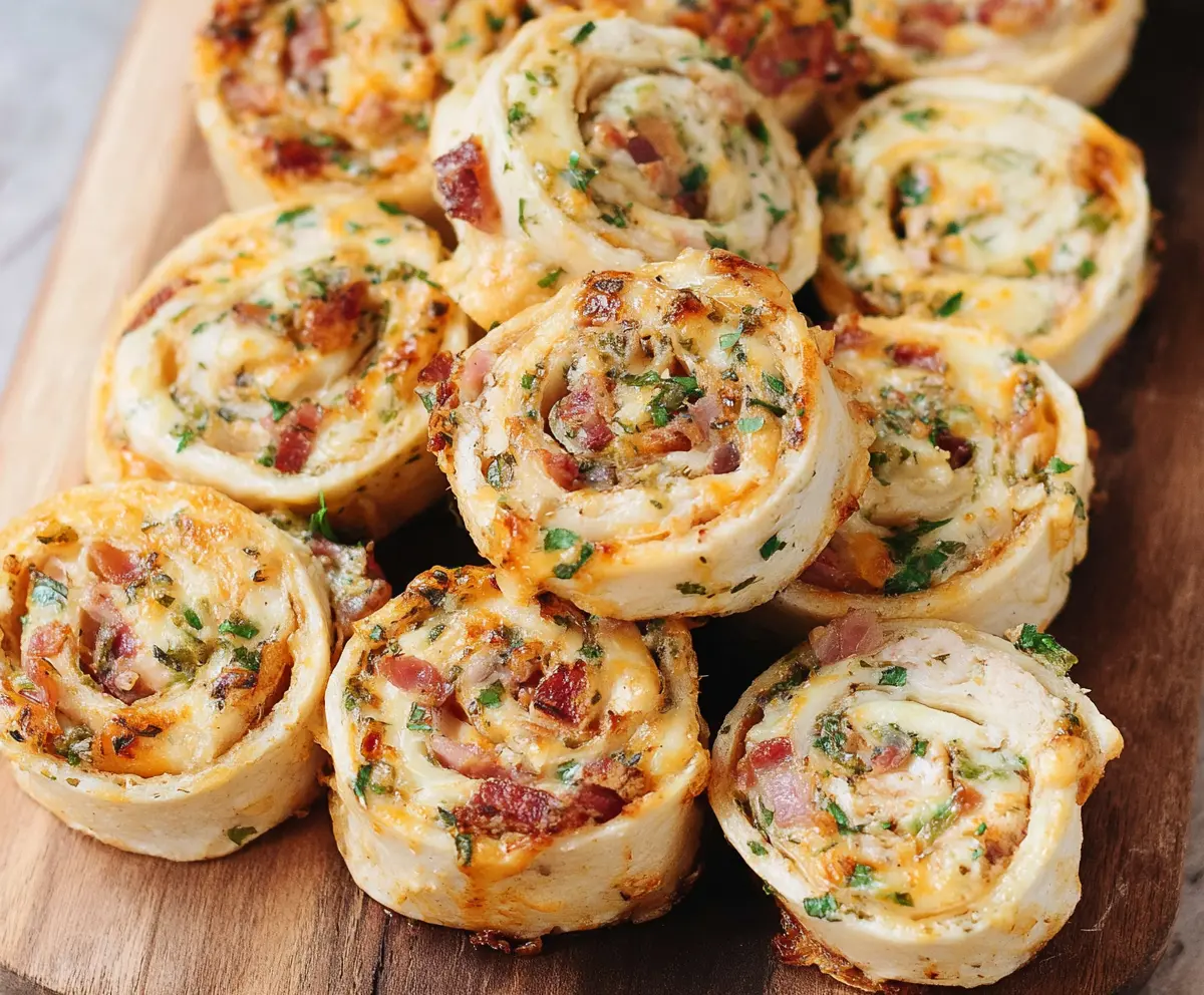 Easy Crack Chicken Pinwheels