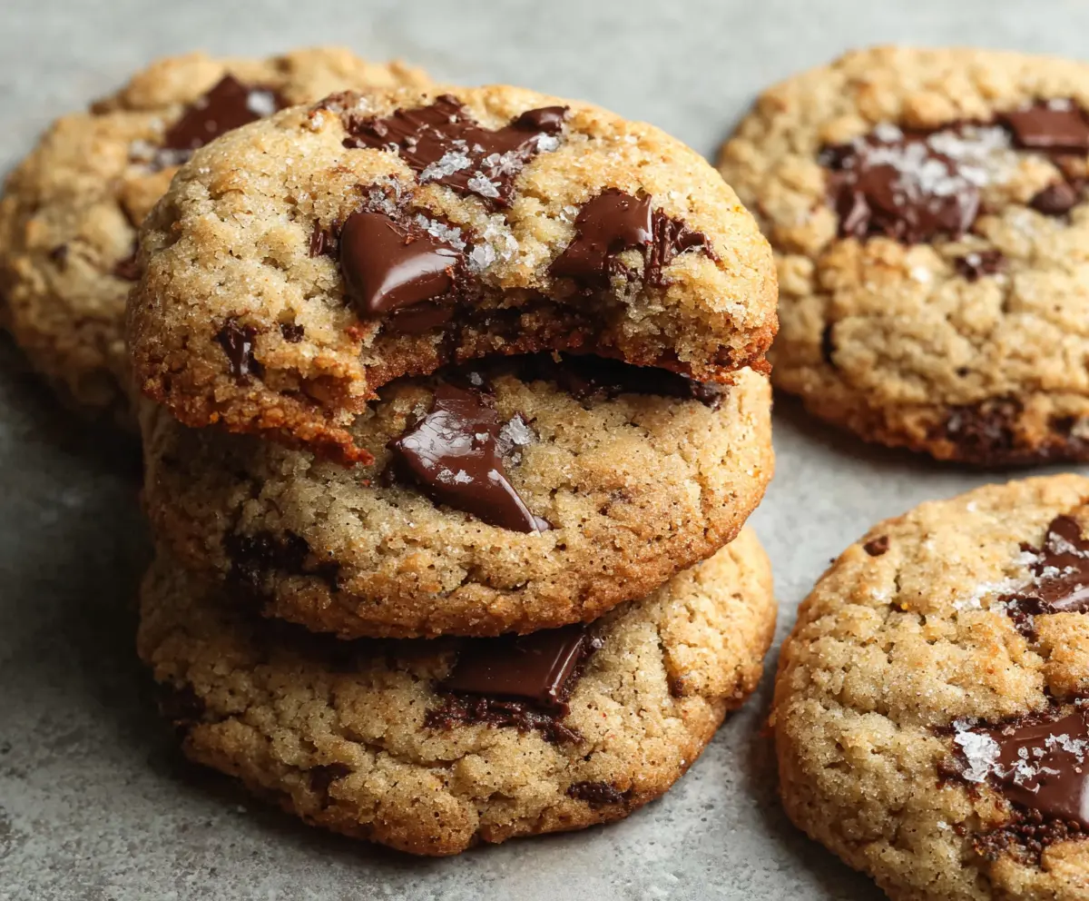 Easy Sourdough Discard Chocolate Chip Cookies